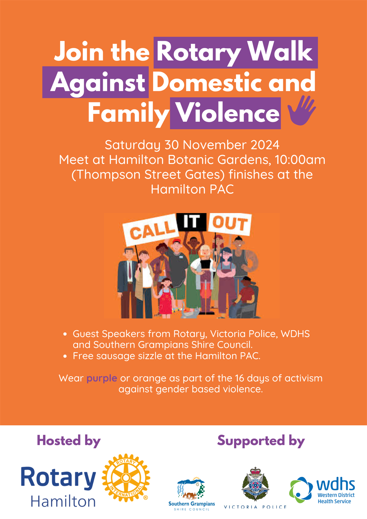Standing Together Against Gender Based Violence Southern Grampians ...