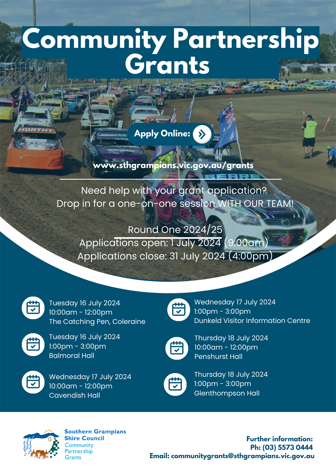 Get ready for Community Partnership Grants Southern Grampians Shire Council