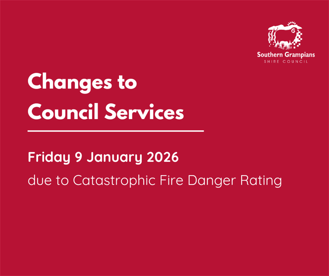 Catastrophic Fire Danger Rating – Changes to Services Southern ...